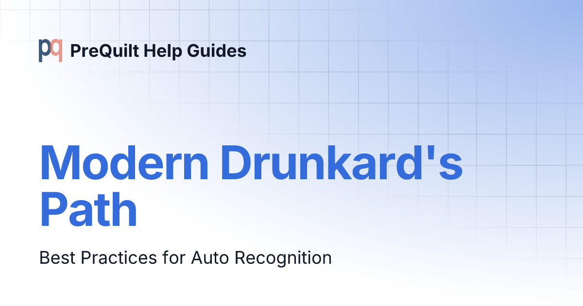 Modern Drunkard's Path | PreQuilt Help Guides